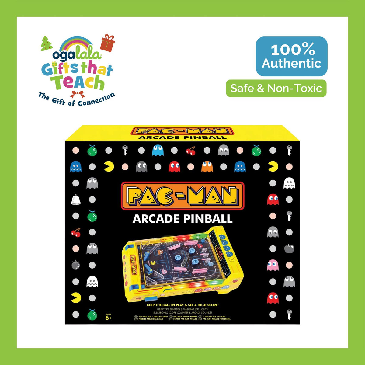 Merchant Ambassador Electronic Arcade Pinball Pac-Man – Ogalala World