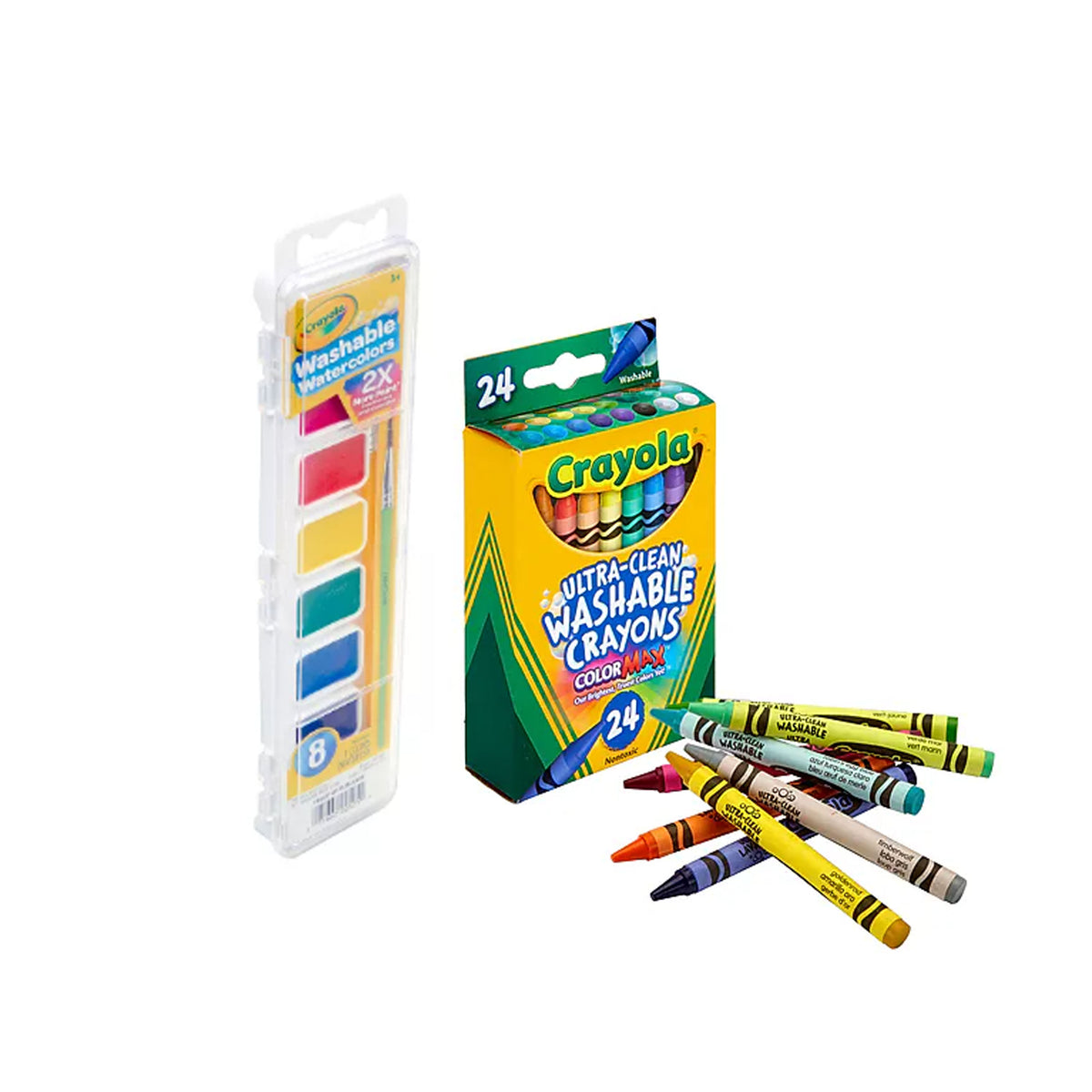 Crayola 24CT WCRY + 8CLR Wwater Color – Ogalala World