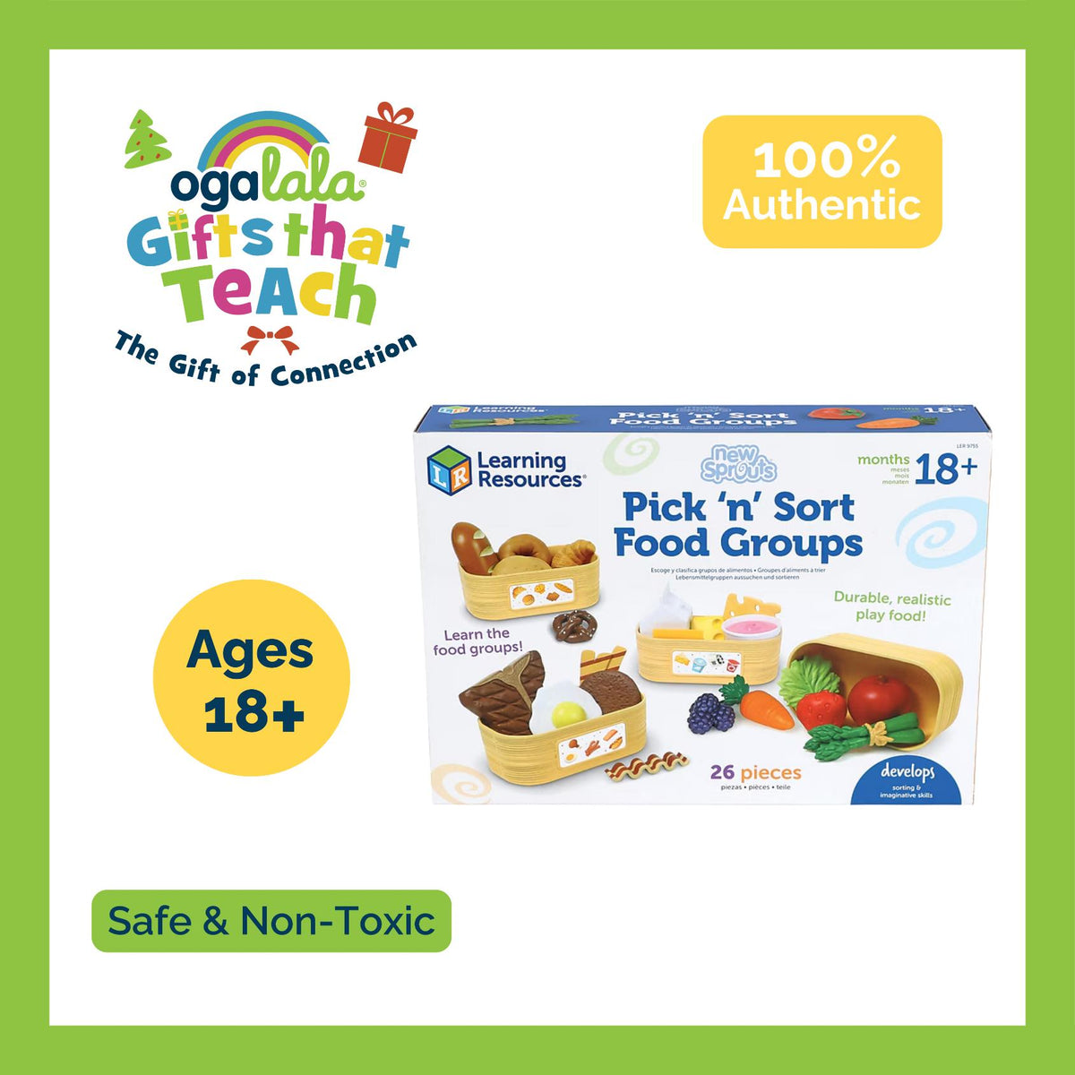 Learning Resources New Sprouts® Pick 'n' Sort Food Groups – Ogalala World
