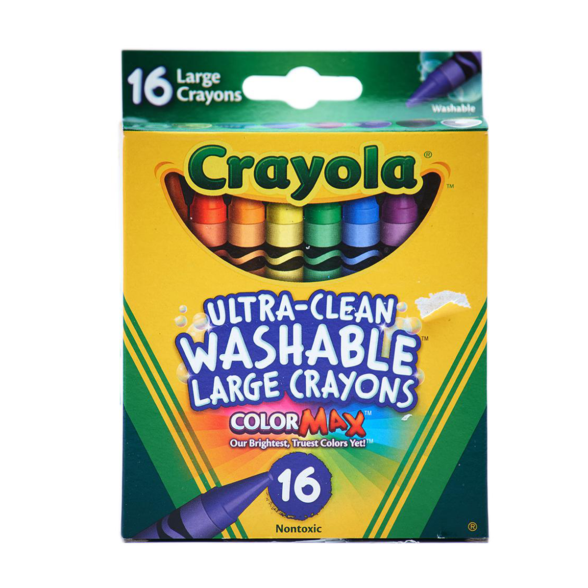 Crayola 16 ct. Large Washable Crayons – Ogalala World